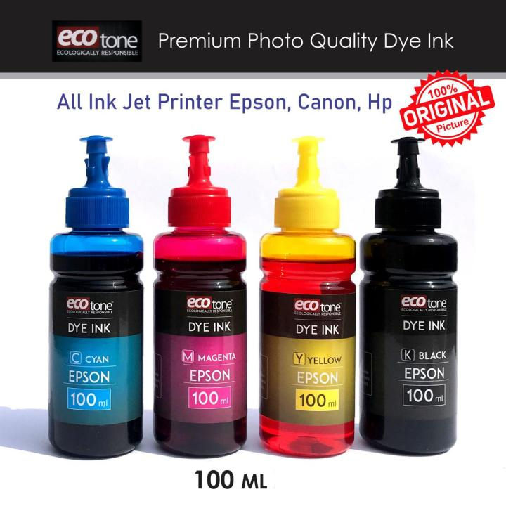 Ecotone original four colors refill ink for HP Cannon and Epson ...