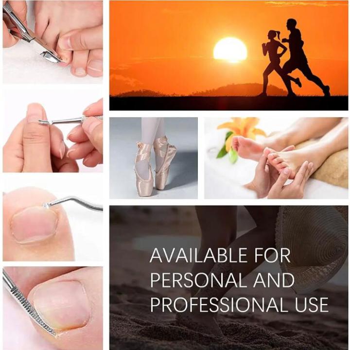 (Pack of 2) Professional Stainless Steel Cuticle Spoon Pusher Double ...