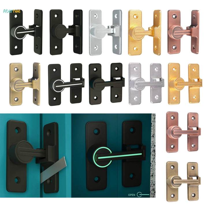Barn Door Door Latch Durable Sliding Lock for Cabinet Fence Garage ...