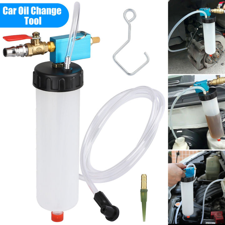 LE Brake Fluid Bleeder Kit With 1/4" Air Quick Plug Portable And ...