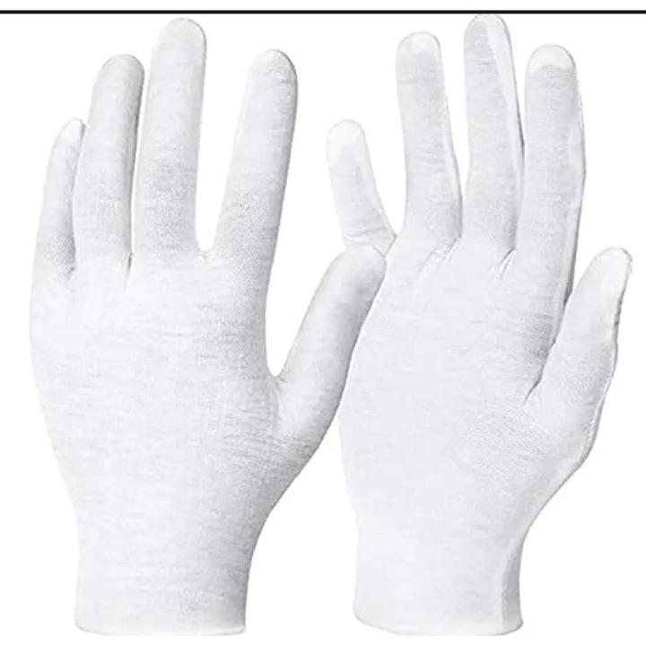 Cotton Summer inner Gloves For Men and Women, Cotton Hand Gloves For ...