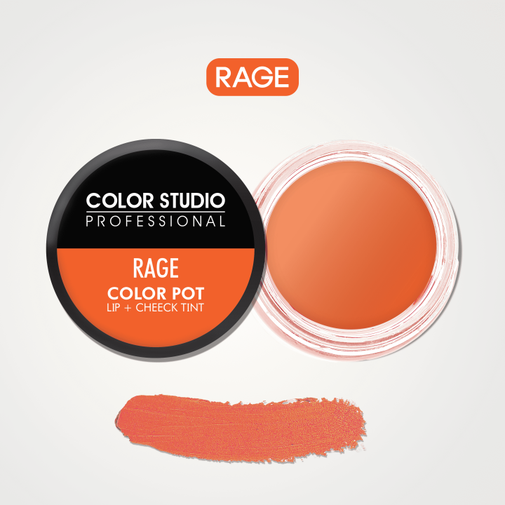 COLOR POT LIP & CHEEK TINT - RAGE | Daraz.pk