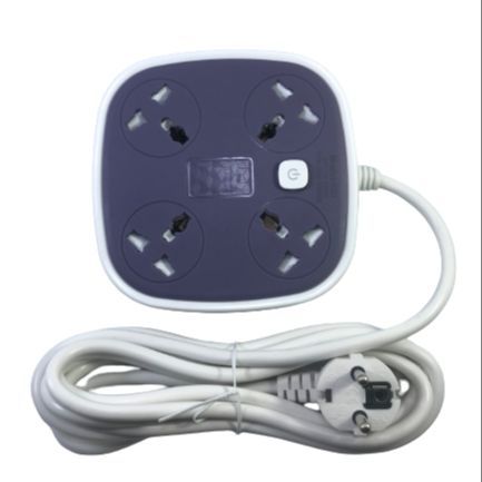 Universal Extension Board 4 Power Socket With 9 foot Heavy Duty Copper ...