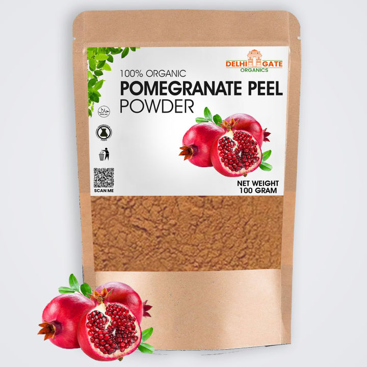 100% Pure Pomegranate Peel Powder | _Anar_Chilka_ Peel Powder -100 ...
