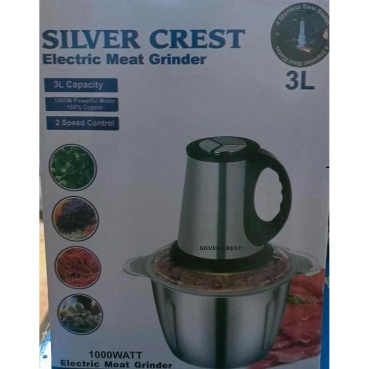 Sliver Crest Electric Meat Grinder 3L 1000W Original | Daraz.pk