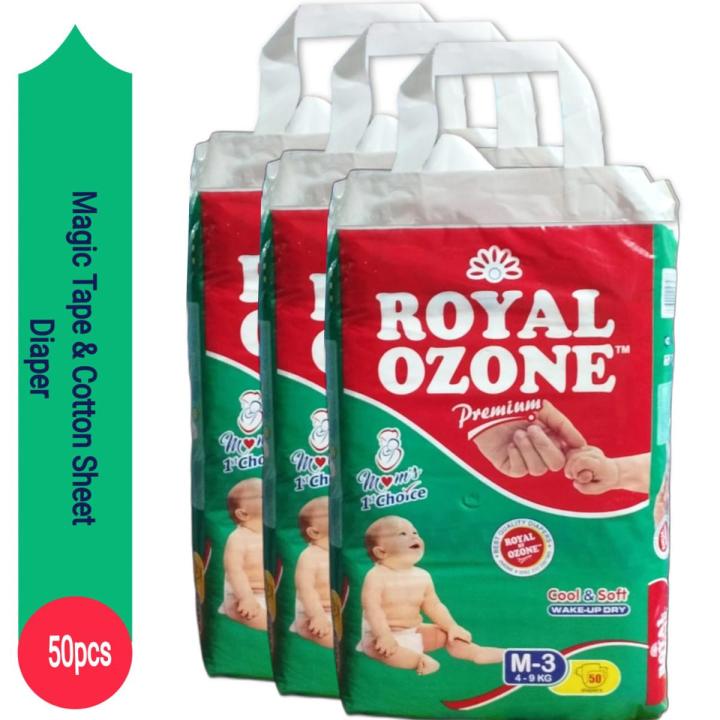 ROYAL Ozone Baby Diapers*( BUY 3 Diapers Get ,1 BABY WIPES FREE ...