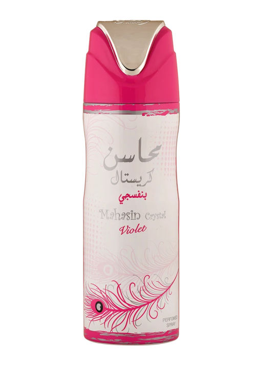 Mahasin Crystal Violet Body Spray For Women Long Lasting Sweet & Floral ...
