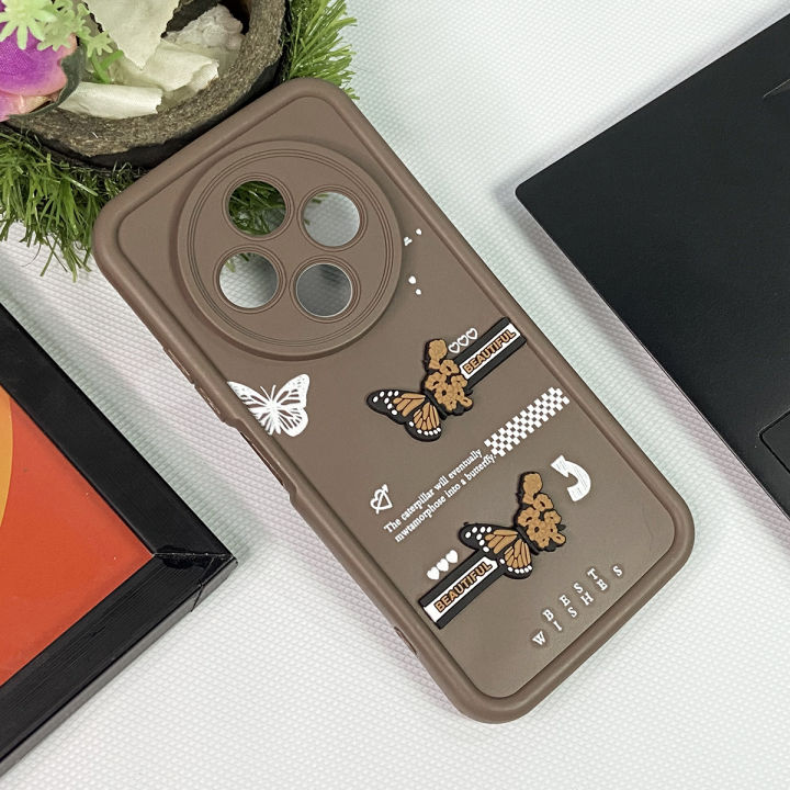 Tecno Spark 30C Cover Cute 3D Cartoon Case for girl with Camera ...