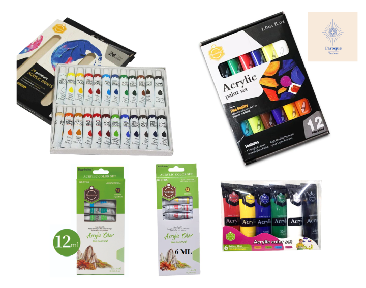 Acrylic Color Paints , Paint Tubes | Daraz.pk