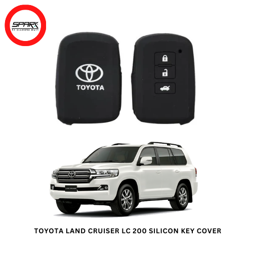 Toyota Land Cruiser Lc 200 PVC Silicon Key Cover | Daraz.pk
