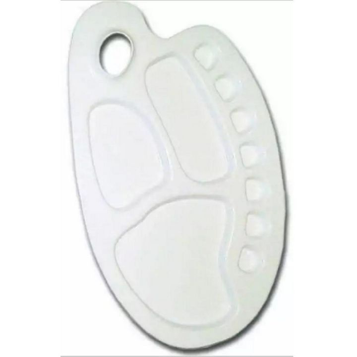 Colour Mixing Plate 10 Pot / Plastic Palette - Watercolor Paint Tray 10 ...