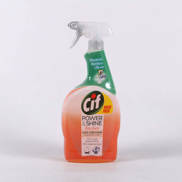 Cif Kitchen Kitchen Cleaner Power And Shine Spray - 900ml | Daraz.pk