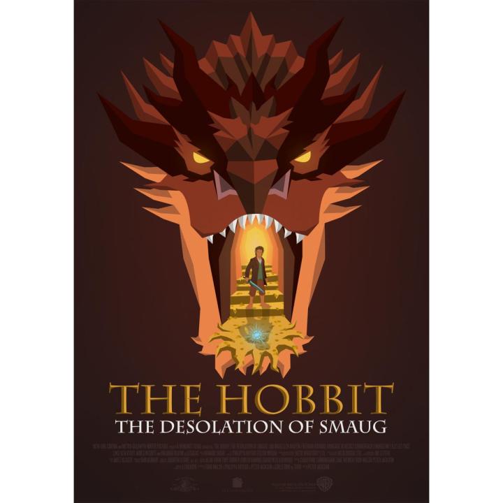 The Hobbit Movie Posters Movies 2.0 Vinyl Paper Quotes Vintage ...