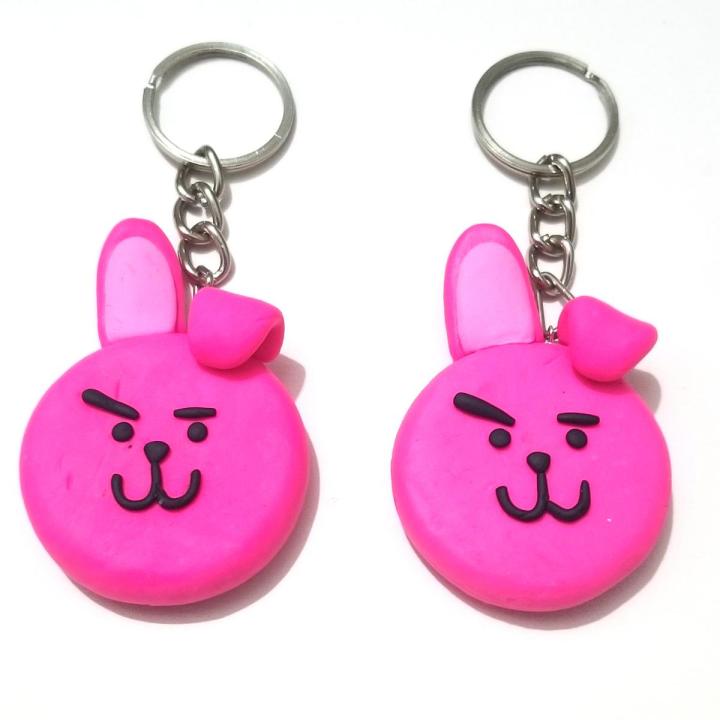 BT21 Cooky keychains - BT21 Keychain doll - Korean BTS Keychains - Cute ...