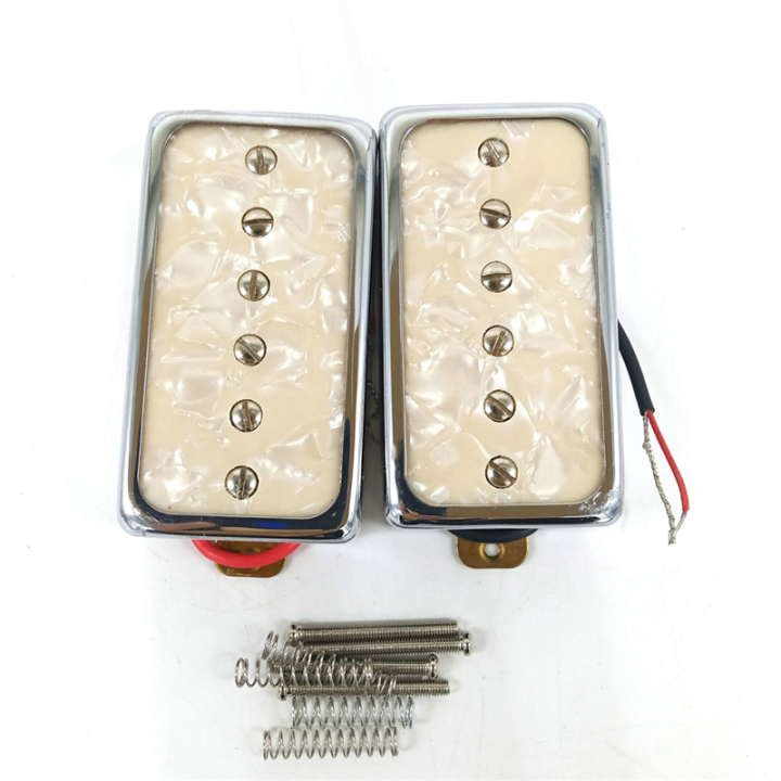 Bridge Neck Pickups Lp Hollow Copper Shell White Pearl Board Pickup Lp ...