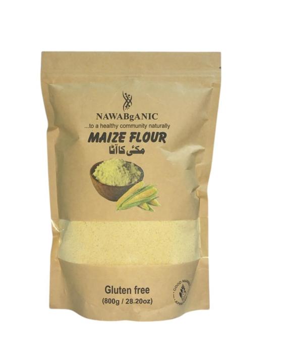 Maize Flour | Maki Ka Atta | Corn Flour | Nawabganic | Daraz.pk