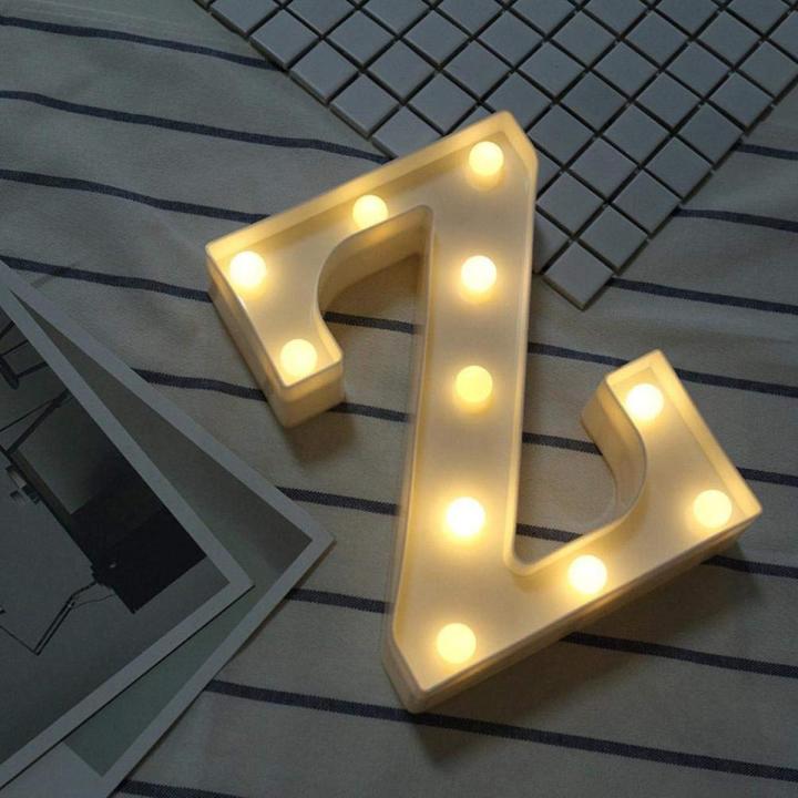 LED Letters / LED Alphabets Battery Operated - All LED Letters (A TO Z ...