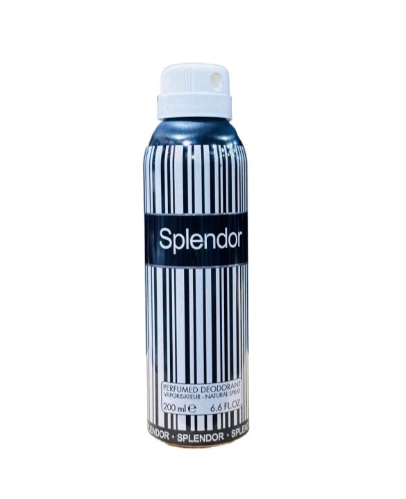 Splendor Deodorant Body Spray For Men - 200 ml With 16H Long Lasting ...