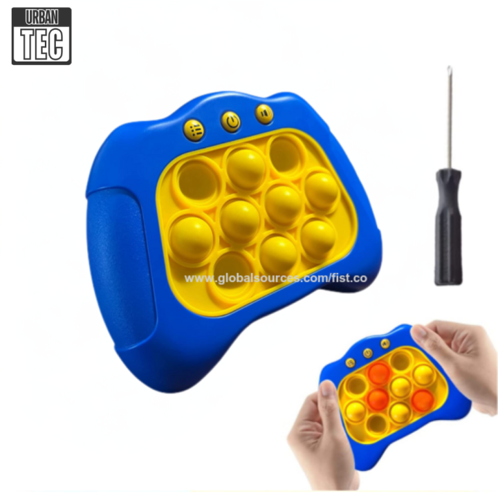 URBANTEC Quick Push Game Console Toys for Kids | Fun Push Bubble Fidget ...