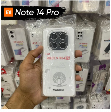 Xiaomi Redmi Note 14 Pro Cover Soft Shockproof Jelly Back Cover ...