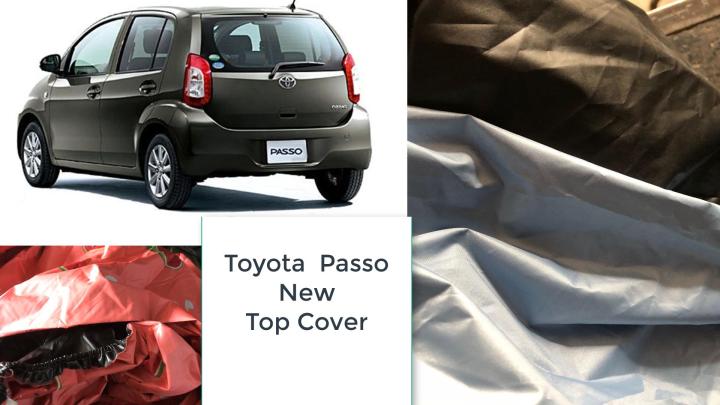 Toyota Passon Water and Dust Proof Car Top Cover Double Coating ...
