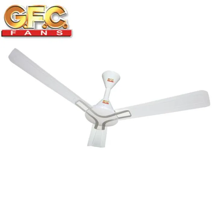 GFC Ceiling Fan - Mansion Model 56 - Copper Winding - White Silver | Daraz.pk