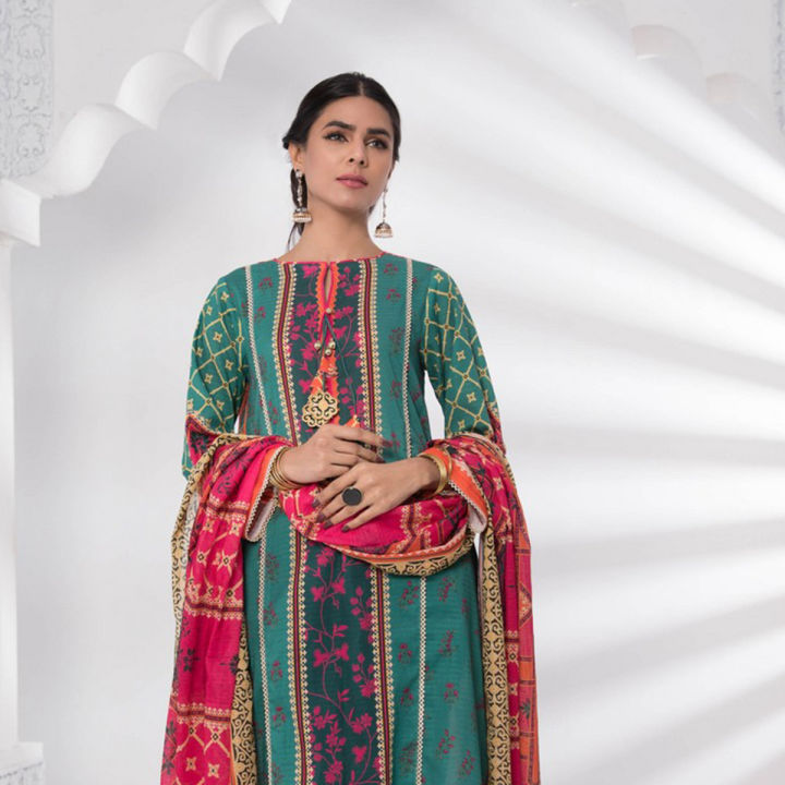 Sapphire Official Dobby Loom 3 Piece Unstitched for Women - Color Binge ...
