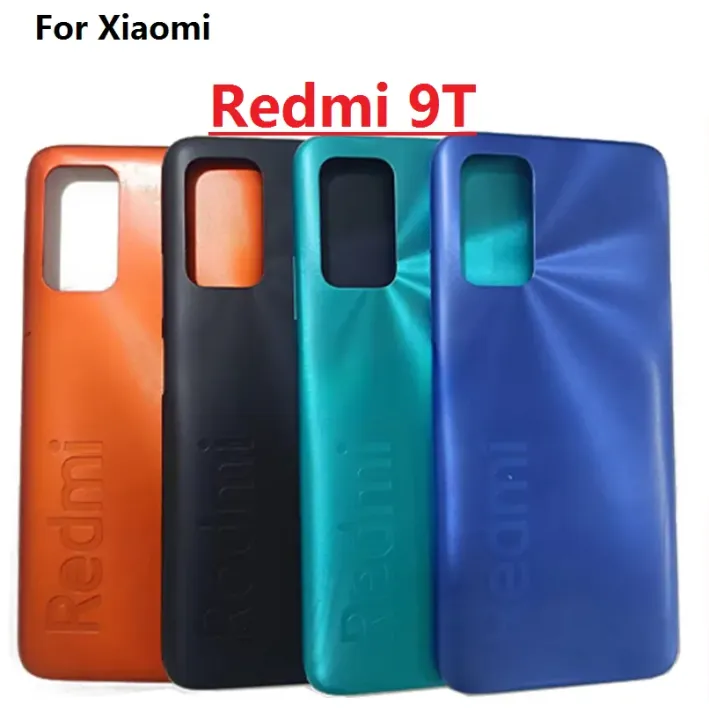 Redmi 9T Back Battery Cover Rear Door Housing Case , Back Panel for ...