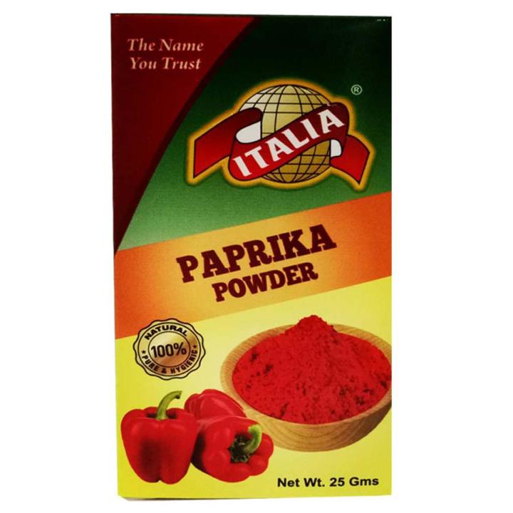 ITALIA Paprika Powder 25 gm Box | Daraz.pk