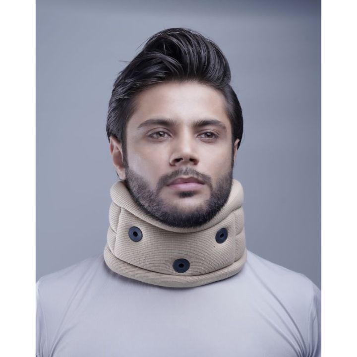 SOFT CERVICAL COLLAR WITH SUPPORT (TS ORTHO & SURGICAL) | Daraz.pk