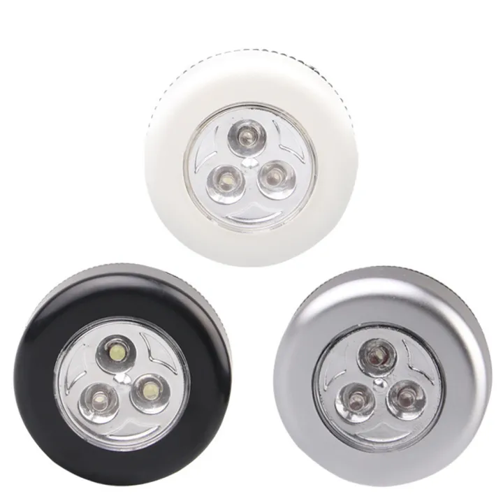 Stairs Closet Kitchen Wall Lamp Ultra Bright LED Push Night Light Under ...