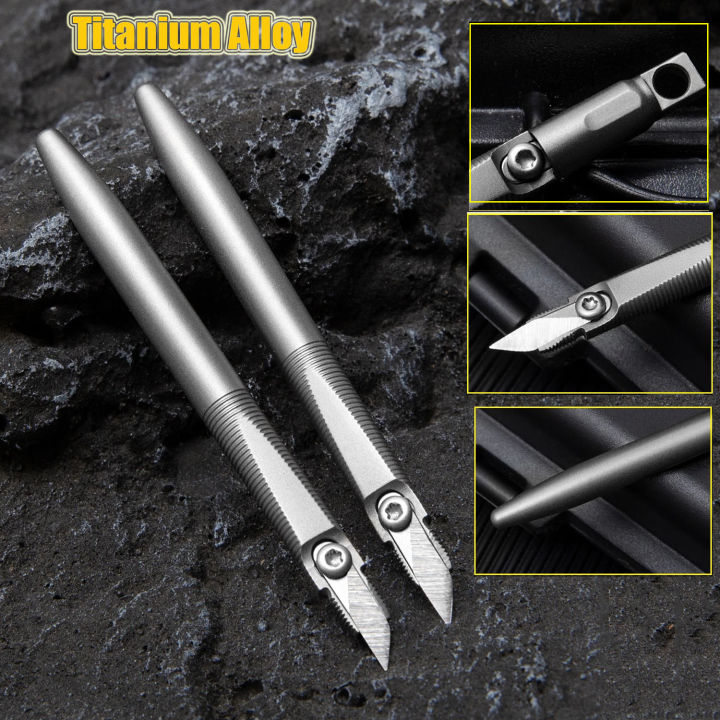 Titanium Alloy Scalpel MINI Thickened Carving Knife Animal Scalpel ...