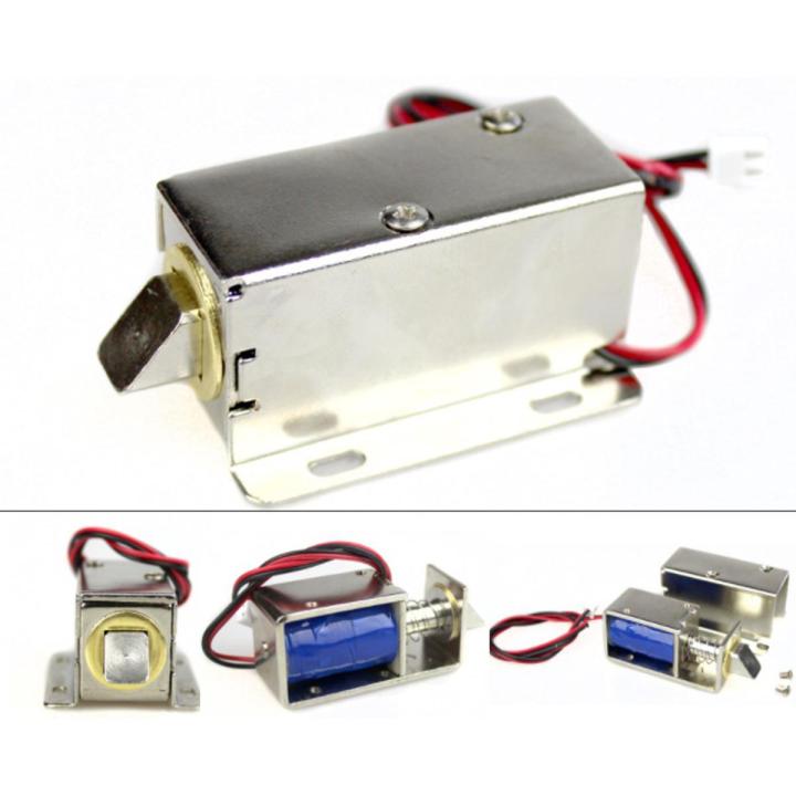 DC12V Electromagnetic Lock Small Electronic Locks Drawer Electric Bolt ...