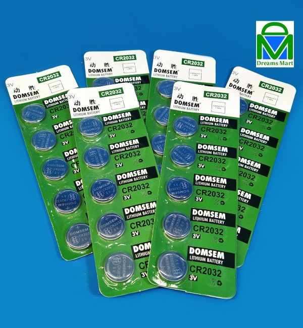 Pack of 2pcs CR2032 3V Lithium Battery Cell Watch Remote Toys RTC ...