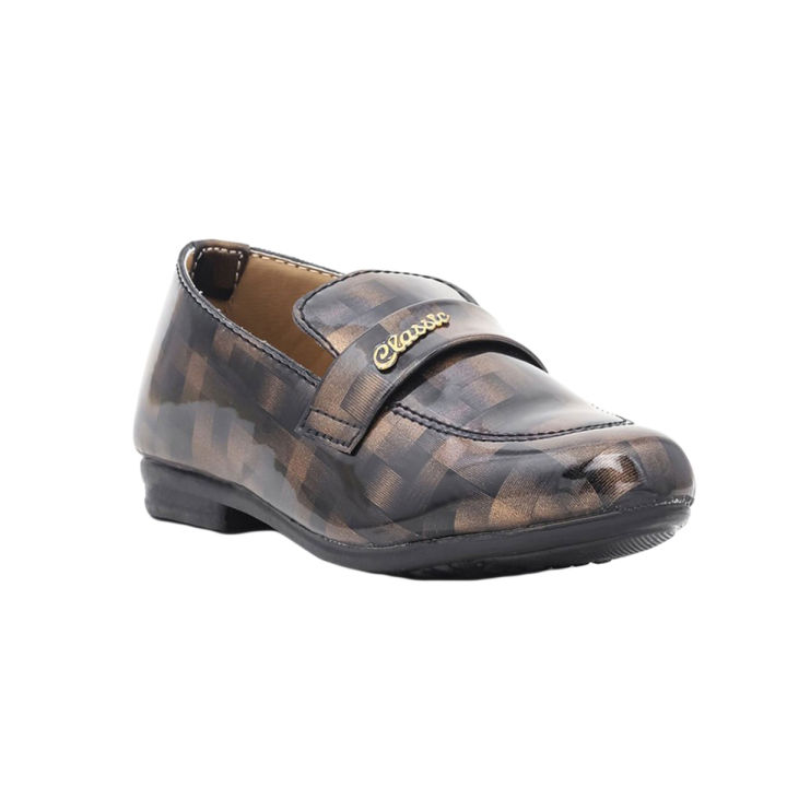 Stylo | Stylo Boys Brown Formal Moccasin KD0517 For Men/Boys | Daraz.pk
