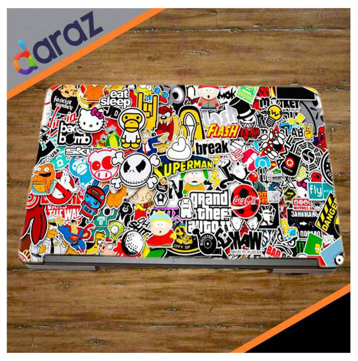 Universal Laptop Back Skin-Laptop Skin Vinyl Sticker Decal, 13 13.3 14. ...