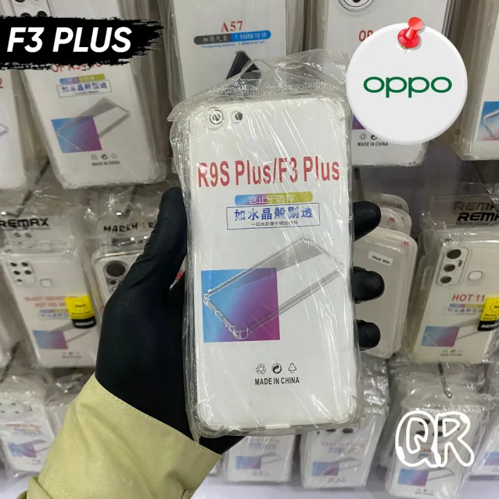 OPPO F3 Plus Back Cover Soft Shockproof Jelly Back Cover Transparent ...