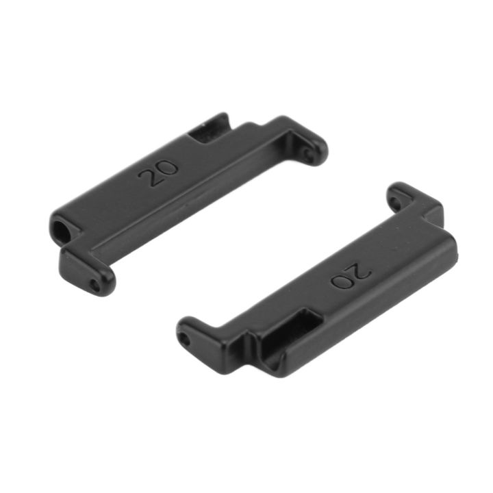 Professional Black Color Watch Band Adapter 20 To 22mm Metal Material ...