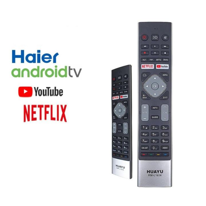 Haier Smart Android LED TV Remote Control with Youtub & Netflex button ...