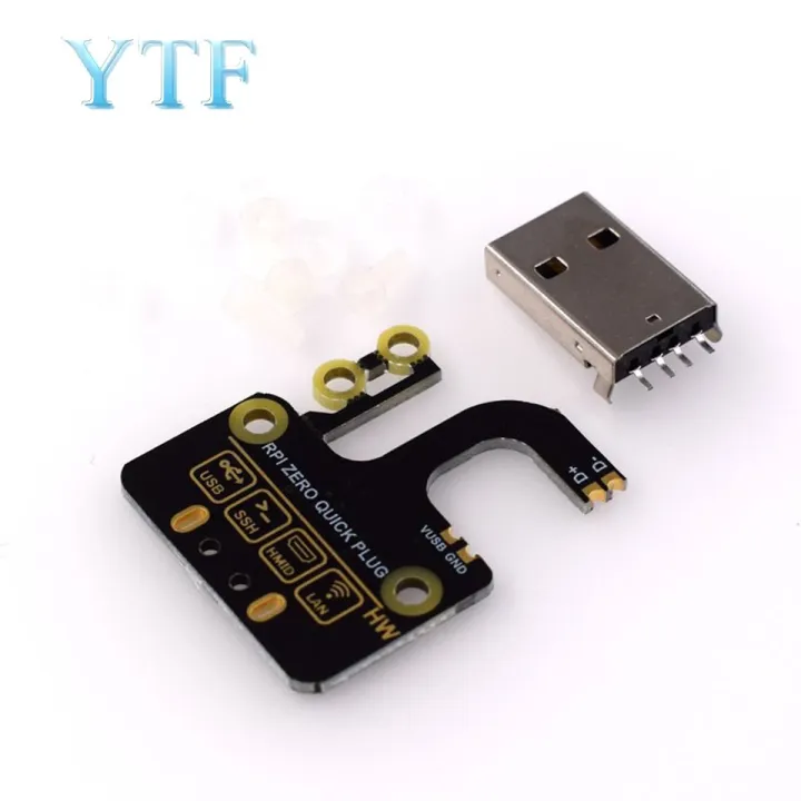 Micro USB to type A USB adapter board Expansion for Raspberry Pi Zero W ...