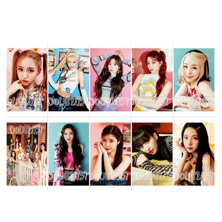 10PCS/Set Kpop Kep1er Album DOUBLAST Card Stickers Photocards Album ...