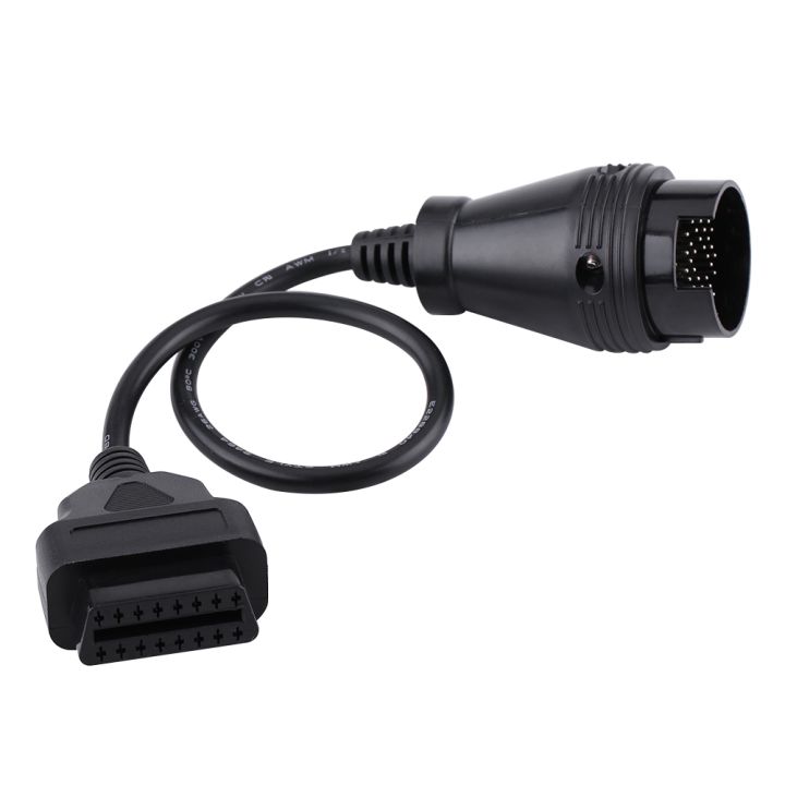 38 Pin to 16 Pin OBD2 Adapter Connector Diagnostic Cable for Mercedes ...