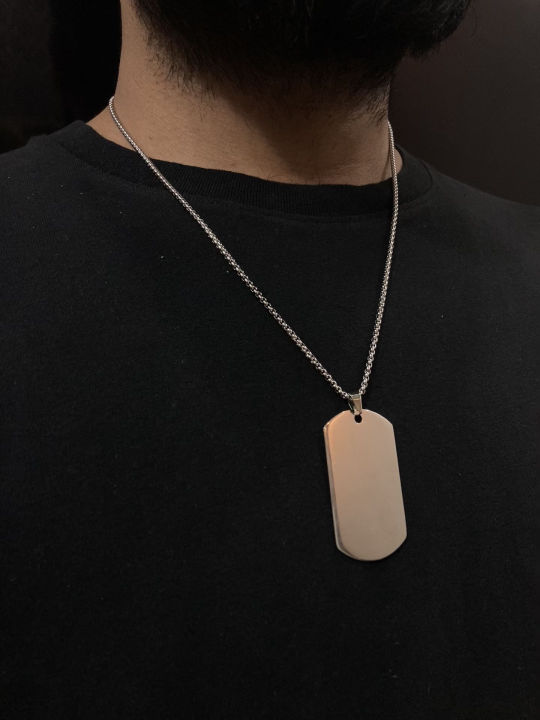 Men’s Stylish Cuban Neck Chain in Stainless-Steel for Boys Men _ Long ...