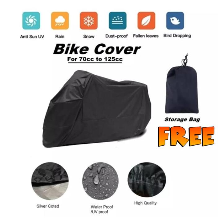Full size Double Coated Bike Cover waterproof, Dust Proof and Scratch ...