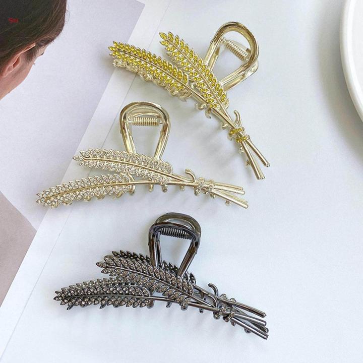 Alloy Hair Hair Jaw Clip Curly Hair Hair Clamps Hair Clips gold yellow ...