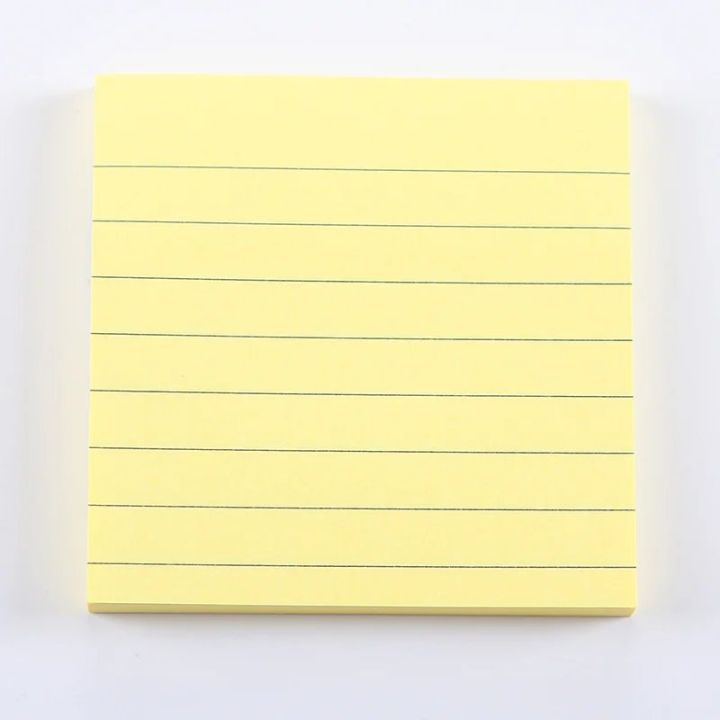 Simple Lined Yellow Sticky Notes Pad | Daraz.pk