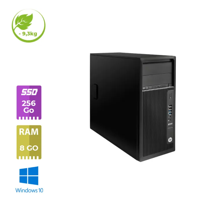 "HP Z240 Tower | 6th Gen i3/i5 | 8GB RAM | 256GB SSD – Best for Gaming ...