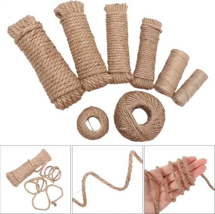 Jute | Jute rope | Packing Twine Tape Gift Wrapping Jute Hemp Cord ...