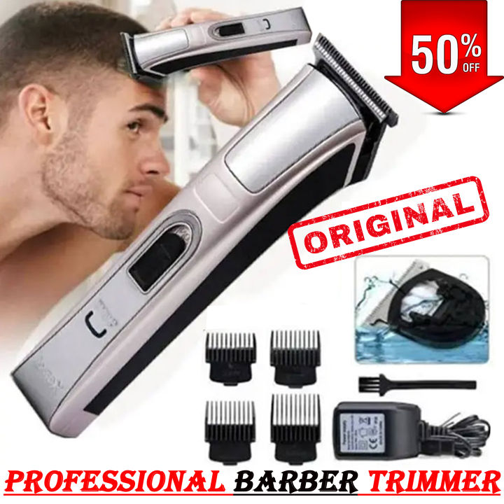Original 5017 Rechargeable Hair Clipper for Men - Electric Waterproof ...