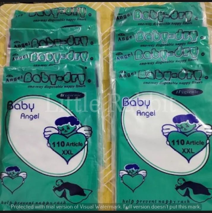 Baby Angel Liner Soft (5 Packs) (50 Sheets) | Daraz.pk